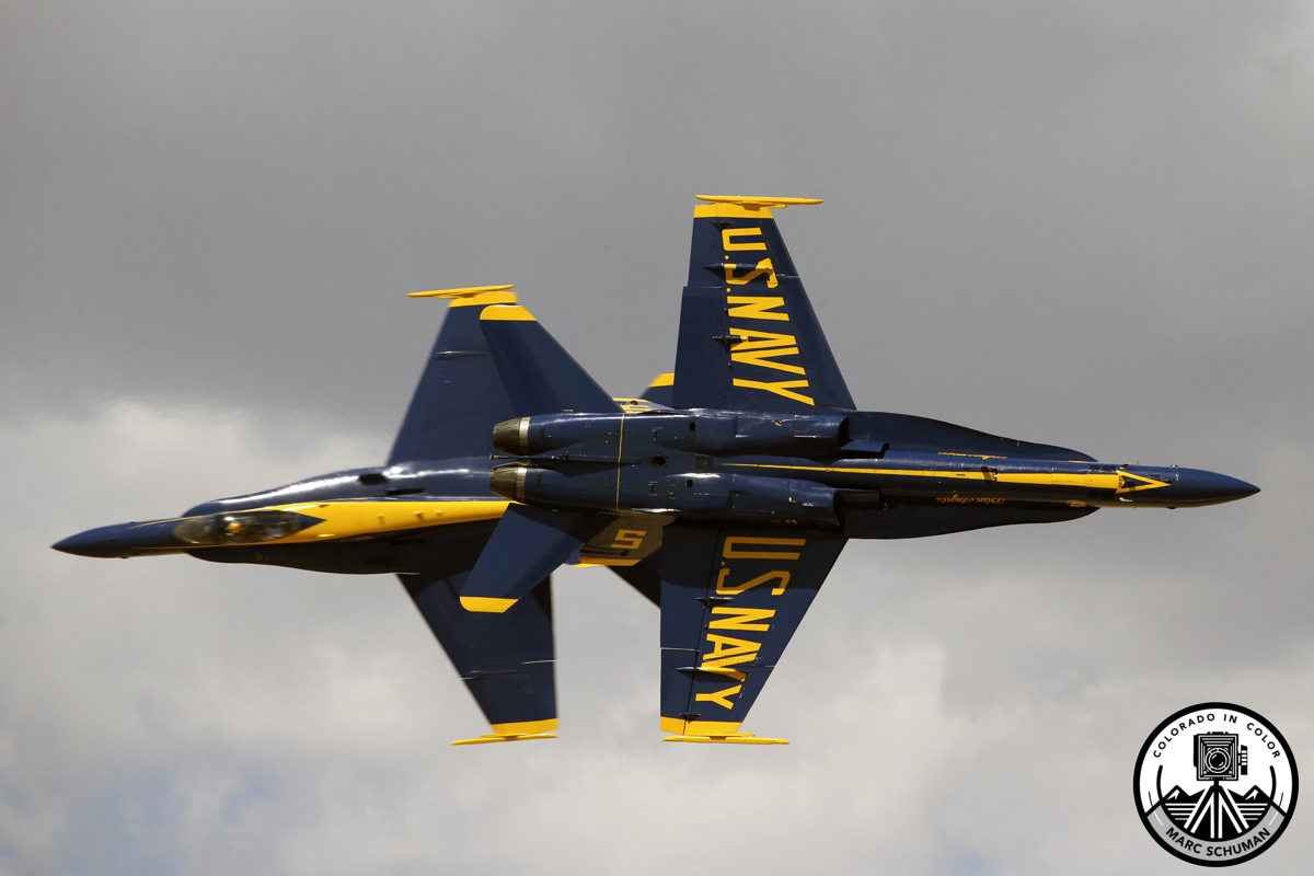 US Navy Blue Angels High Speed Pass No. 2, Grand Junction Airshow, July ...